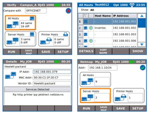 In-Line Network tester LanXPLORER Pro is for analysing networks ...