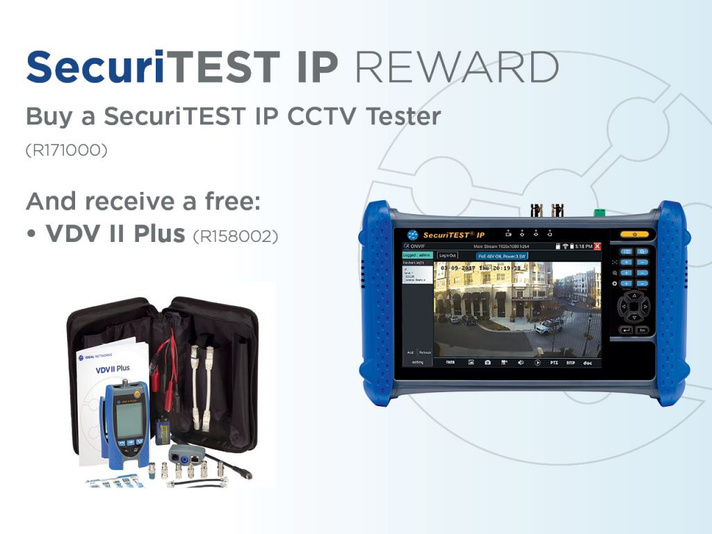 3 reasons why you need the SecuriTEST IP CCTV tester