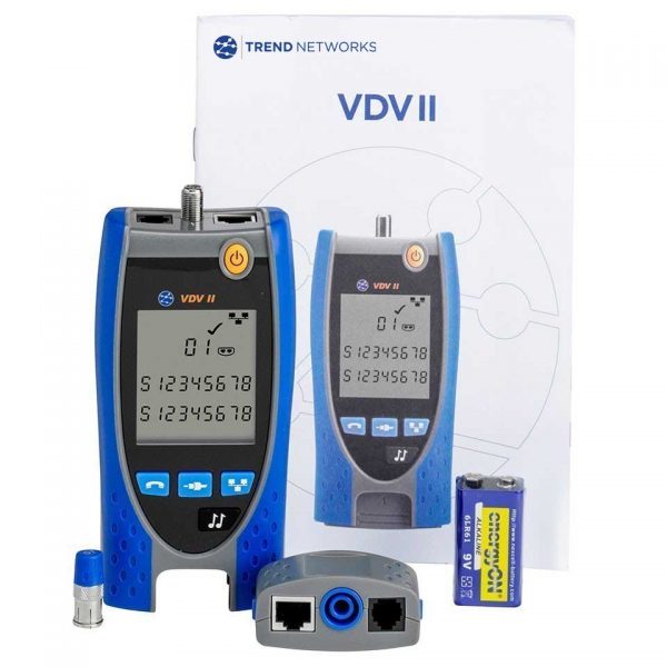 Cable testers / verifiers - VDV II checks the integrity of copper ...