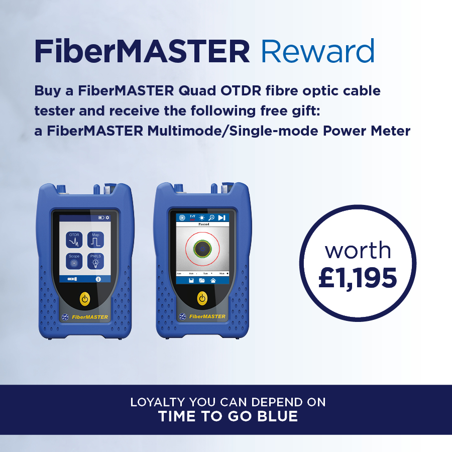 FiberMASTER中端OTDR - 全新 - TREND Networks