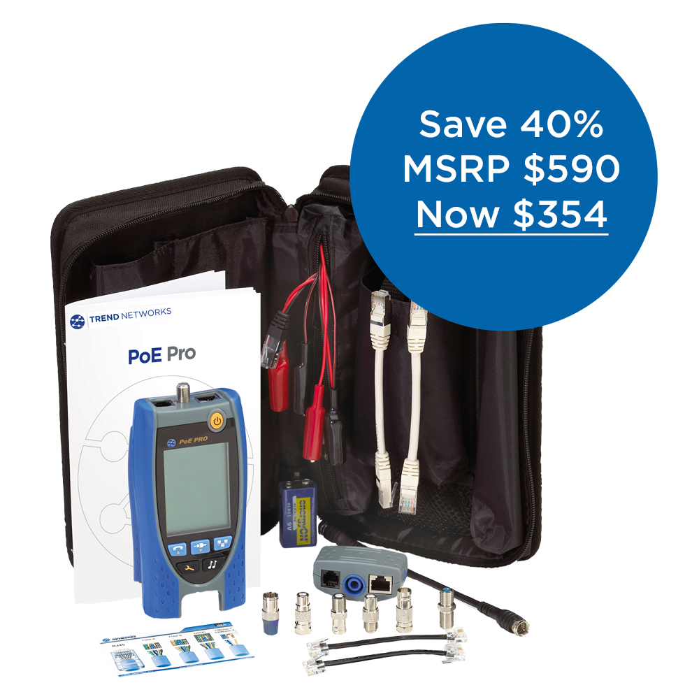 PoE Pro Tester - TREND Networks